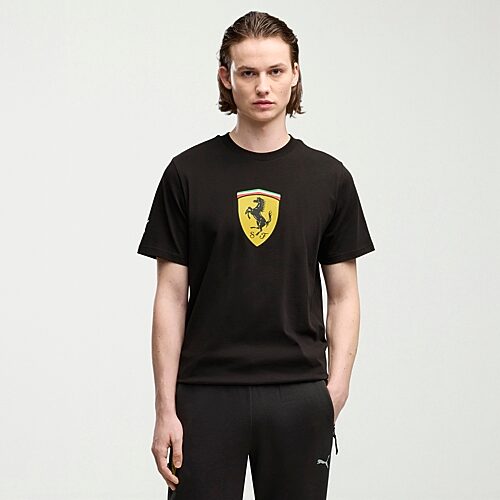 Puma Mens Ferrari Sportswear Collection Crewneck T-Shirt - Puma Black