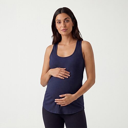 Click here for 24seven Comfort Apparel Womens Maternity Scoop Nec... prices