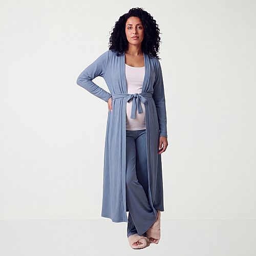 Click here for 24seven Comfort Apparel Maternity Pant Set  1x  Bl... prices