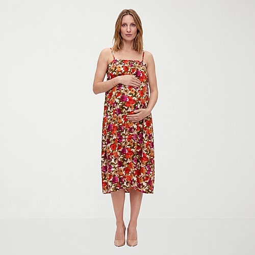 Click here for 24seven Comfort Apparel Womens Maternity Midi Squa... prices