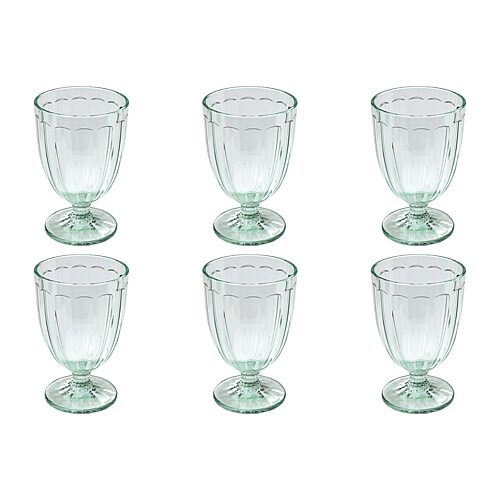 Click here for Abode Homewares Simple Scallop Jumbo Glasses  Set... prices