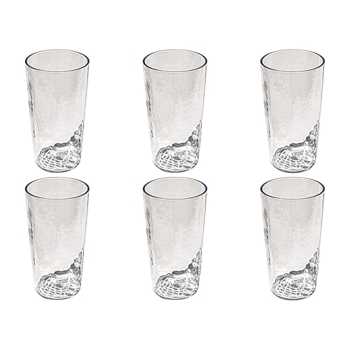 Click here for Abode Homewares Hammered Rustic Acrylic Drinking G... prices