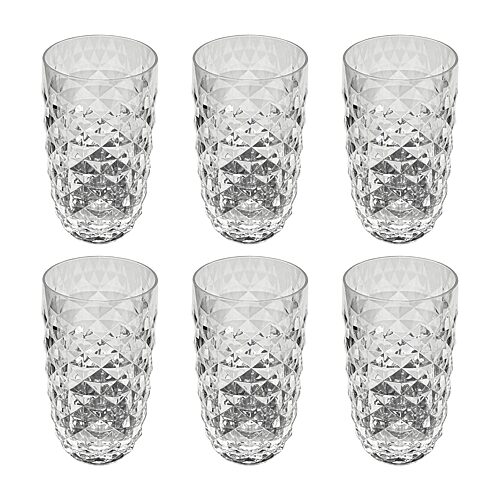 Click here for Abode Homewares Diamond Cut Acrylic Drinking Glass... prices