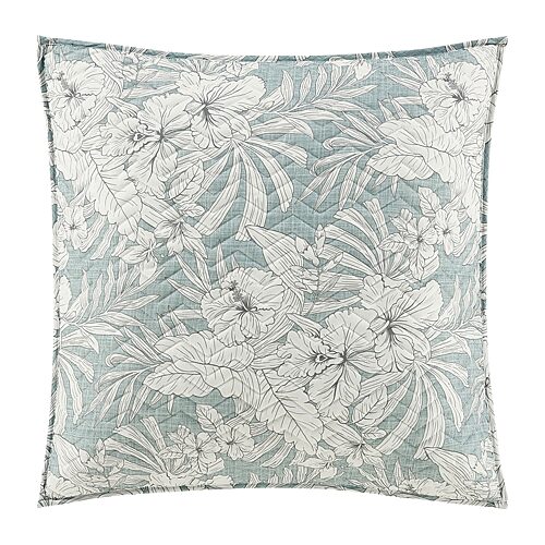 Click here for Salt Life Auckland Quilted Sham  European - Aqua prices