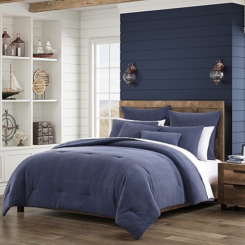 Click here for Salt Life Riverside Solid 3-Piece Comforter Set  F... prices