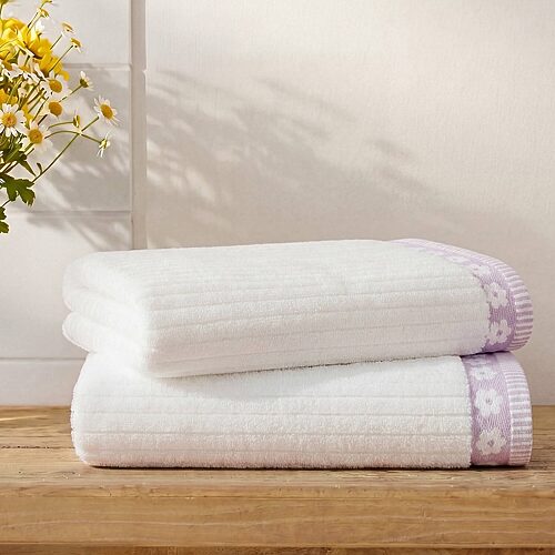 Click here for Intelligent Design Flora Rib 2-pc. Quick Dry Bath... prices