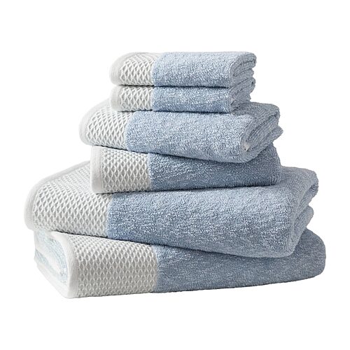 Click here for Madison Park Hayden 6-pc. Quick Dry Bath Towel Set... prices