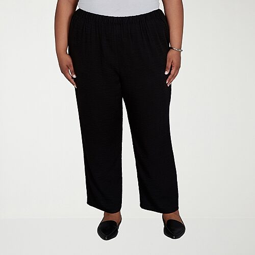 Click here for Alfred Dunner Womens Plus Ankle Pull-On Pant  24w... prices