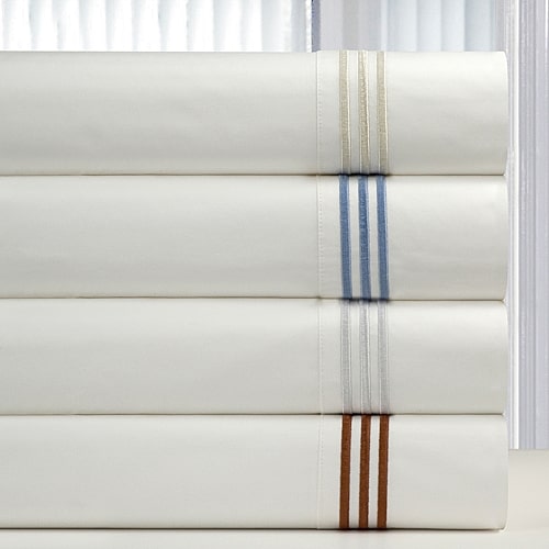 Click here for Pointehaven Long Staple Cotton Percale Triple Line... prices