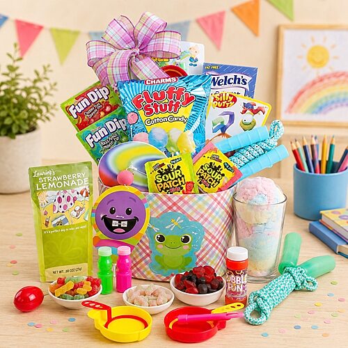 Click here for Alder Creek Gift Baskets Outdoor Candy and Treats... prices