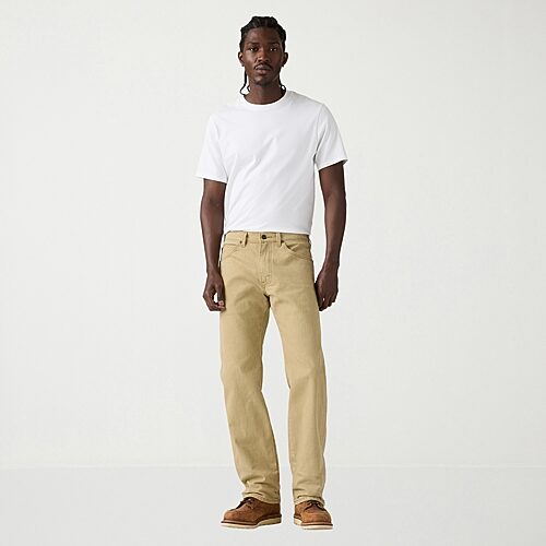 Click here for Levis Mens 557 Western Straight Jean  32 30  Beige prices