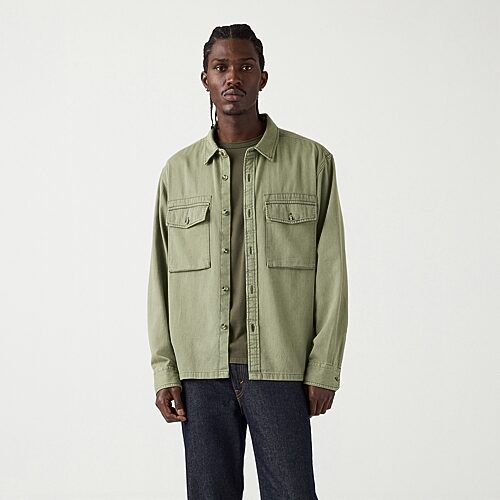 Click here for WALLER RELAX SHIRT  Small  Green prices