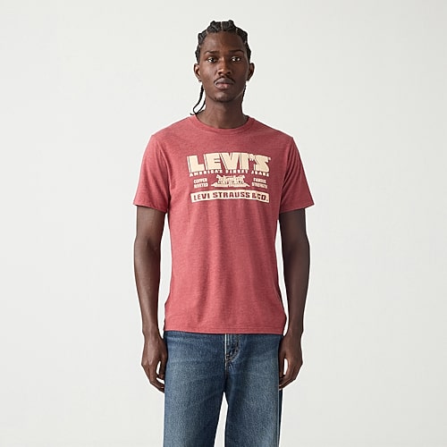 Click here for Levis Mens Crew Neck Short Sleeve Regular Fit Grap... prices
