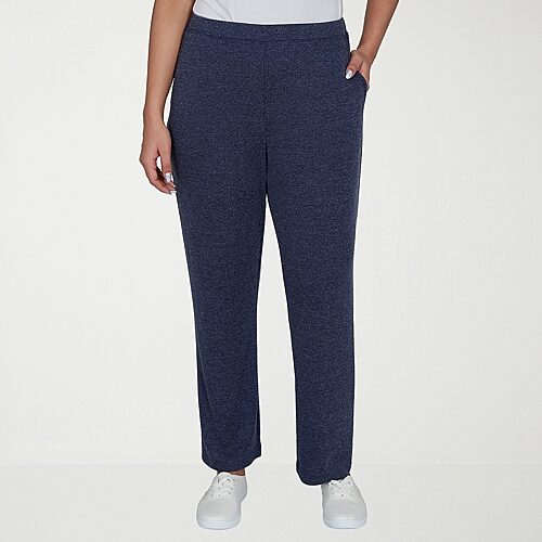 Click here for Alfred Dunner Womens Straight Pull-On Pant  Large... prices