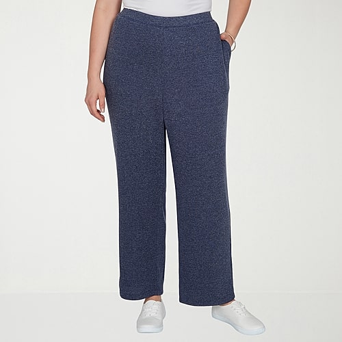 Click here for Alfred Dunner Womens Plus Straight Pull-On Pant  1... prices