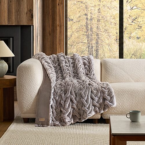 Click here for Bearpaw Rennah Ruched Faux Fur Washable Midweight... prices
