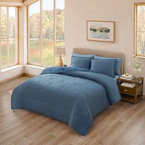 Click here for Bearpaw Layton Plush Reversible Comforter Set  One... prices