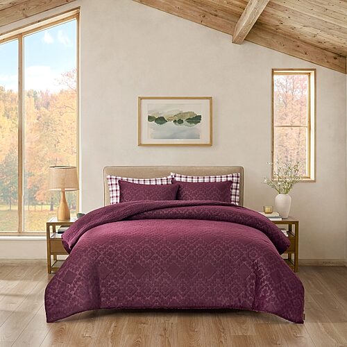 Click here for Bearpaw Arbor Embossed 3-pc. Comforter Set  One Si... prices
