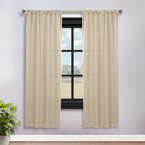 Click here for SUPERIOR Solid Rod Pocket Energy Saving Room Darke... prices