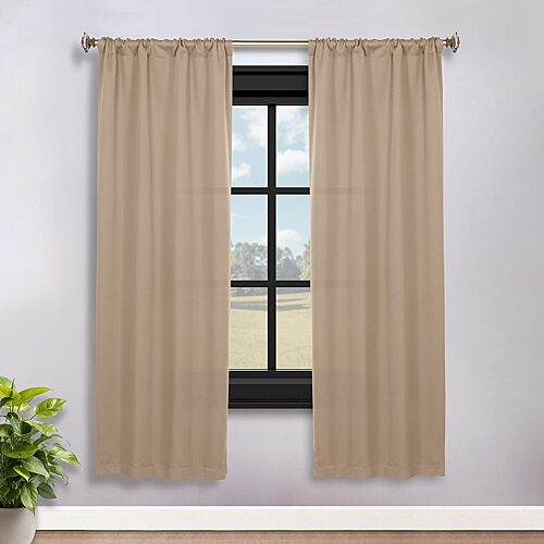 Click here for SUPERIOR Solid Rod Pocket Energy Saving Room Darke... prices