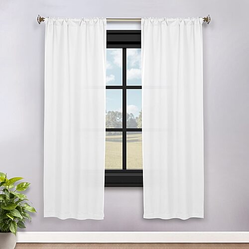 Click here for SUPERIOR Solid Rod Pocket Energy Saving Room Darke... prices