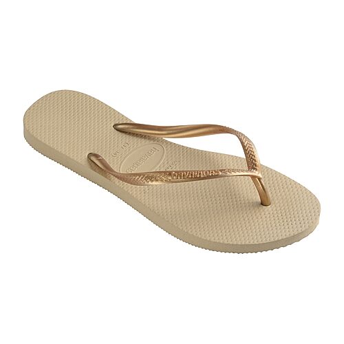 Click here for Havaianas Womens Slim Flip-Flops  9/10  Gray prices