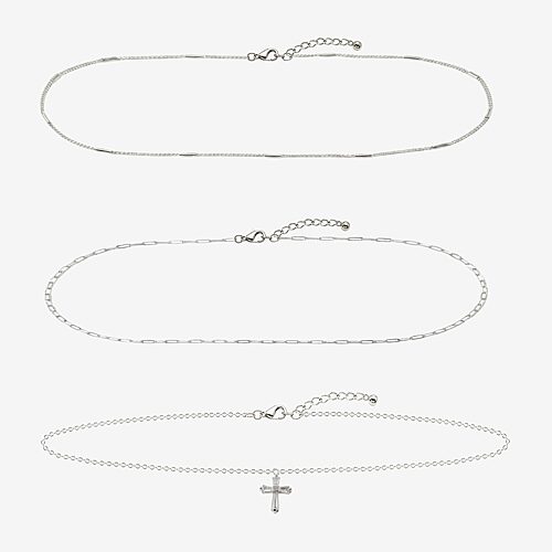 Click here for AEROPOSTALE Womens 15 Inch Curb Chain Necklace  On... prices