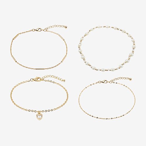 Click here for AEROPOSTALE Womens 4-pc. Zircon Bracelet Set  One... prices