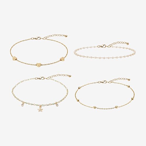 Click here for AEROPOSTALE Womens 4-pc. Glass Bracelet Set  One S... prices