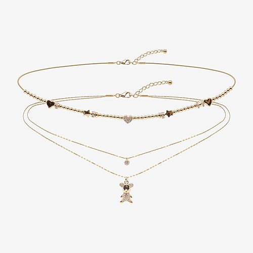 Click here for AEROPOSTALE Womens Glass 14 Inch Choker Necklace... prices