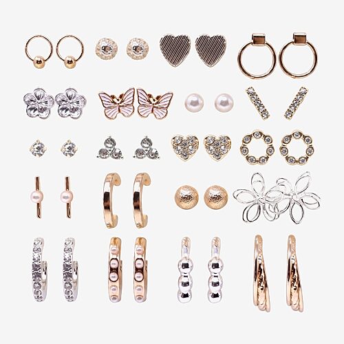 Click here for AEROPOSTALE Womens Crystal Circle Earring Set  One... prices