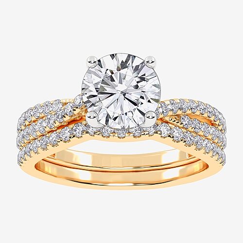 Click here for (F-G/ Vs2-Si1) Womens 4 1/2 CT. T.W. Lab Grown Whi... prices