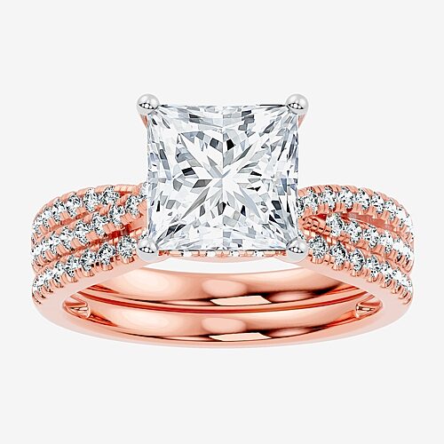 Click here for (F-G/ Vs2-Si1) Womens 3 1/2 CT. T.W Lab Grown Whit... prices