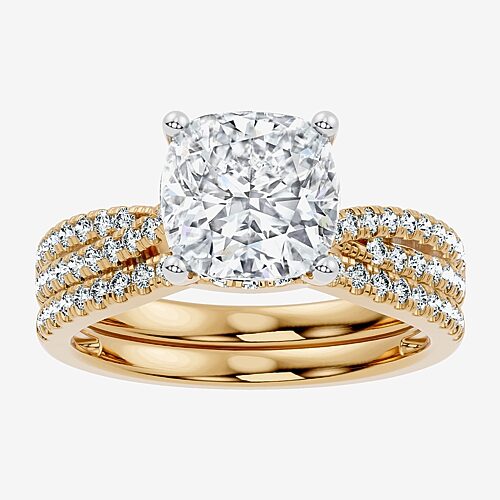Click here for (F-G/ Vs2-Si1) Womens 2 1/2 CT. T.W. Lab Grown Whi... prices