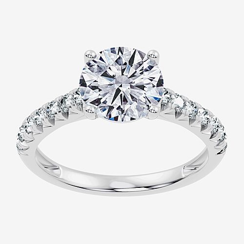 Click here for (G / Vs2-Si1) Womens 2 1/3 CT. T.W. Lab Grown Whit... prices