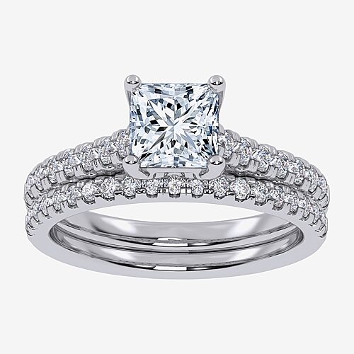 Click here for (F / Vs2-Si1) Womens 3 1/2 CT. T.W Lab Grown White... prices