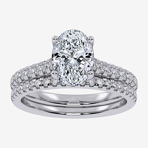 Click here for (F / Vs2-Si1) Womens 3 1/2 CT. T.W Lab Grown White... prices
