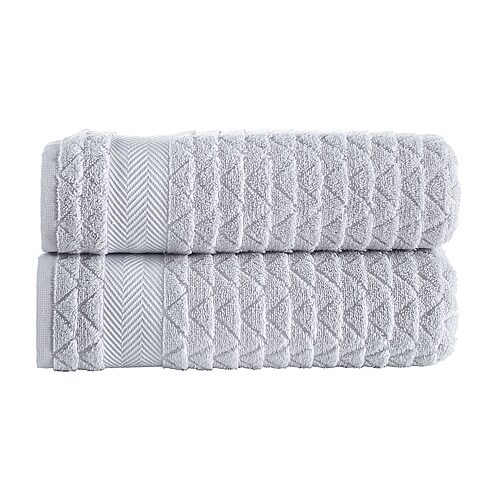Click here for Depera Home 2-pc. Bath Towel  One Size  Silver prices