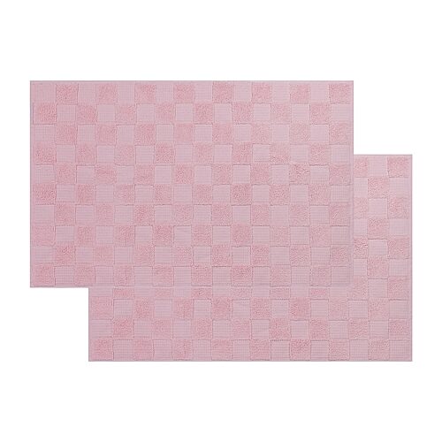 Click here for Depera Home Bath Mat  One Size  Pink prices
