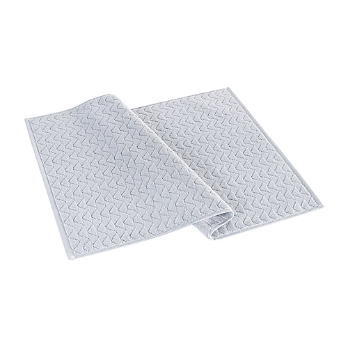 Click here for Depera Home Bath Mat  One Size  Silver prices