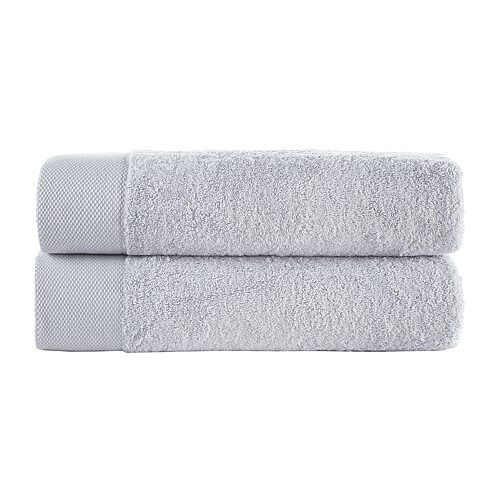 Click here for Depera Home 2-pc. Bath Sheet  One Size  Silver prices