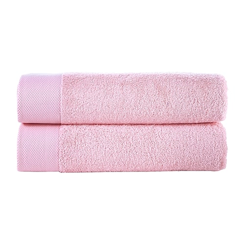 Click here for Depera Home 2-pc. Bath Sheet  One Size  Pink prices