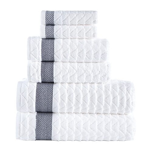 Click here for Depera Home Turkish Cotton 6-pc. Bath Towel Set  O... prices