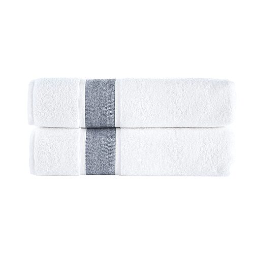 Click here for Depera Home 2-pc. Bath Sheet  One Size  Blue prices