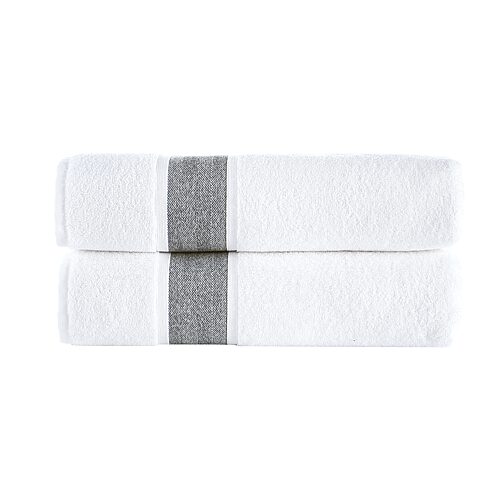 Click here for Depera Home 2-pc. Bath Sheet  One Size  Gray prices