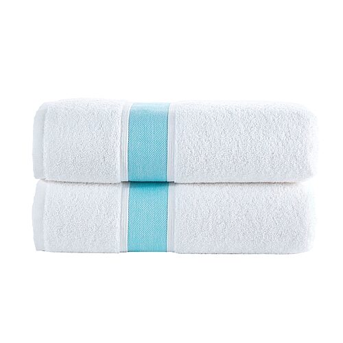 Click here for Depera Home 2-pc. Bath Towel  One Size  Blue prices