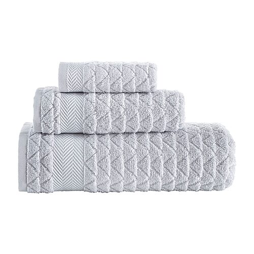 Click here for Depera Home Turkish Cotton 3-pc. Bath Towel Set  O... prices