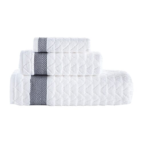 Click here for Depera Home Turkish Cotton 3-pc. Bath Towel Set  O... prices