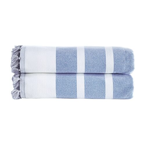 Click here for Depera Home Turkish Cotton 2-pc. Bath Sheet  One S... prices