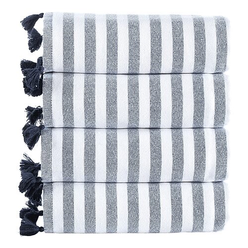 Click here for Depera Home Turkish Cotton 4-pc. Hand Towel  One S... prices